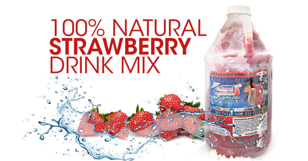 Natural Strawberry Drink Mix